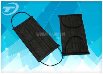 Cina Maschera di protezione eliminabile nera Earloop con carbonio attivato 4ply in vendita