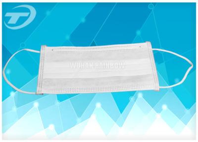 Cina Maschera di protezione non tessuta 3ply, 17,5 x 9.5cm, utilizzata in ospedale/industriale in vendita