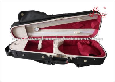 China Caixa profissional do violino do instrumento musical do OEM com forma material de madeira do triângulo à venda