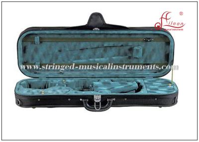 China Caixa oblonga de luxe do instrumento musical da espuma da tampa de Oxford para o peso leve do violino à venda