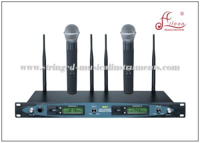 Cina Gli altoparlanti senza fili tenuti in mano di PA di frequenza ultraelevata MIC di FM, l'attrezzatura di sistema acustico 100M hanno ricevuto la distanza in vendita