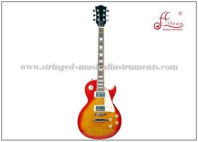 中国 LP様式の純木のエレクトリック・ギターの上のシタンのFingerboardは、Chrome Machineheadダイカストで形造りました 販売のため