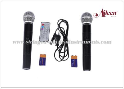 Cina 2 audio altoparlanti di Mics FM dell'amplificatore senza fili della radio con costruito in batteria ricaricabile in vendita