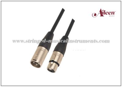 Cina cavo Maschio-femminile del microfono di Xlr dello schermo nero della treccia di 6.5mm (AL-M006) in vendita