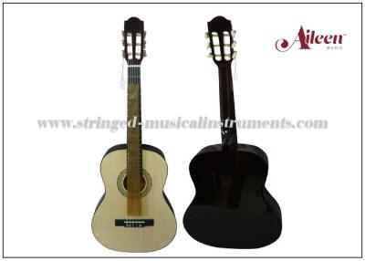 China 36“ het Triplexesdoorn van de Beginnerslinde, Enige zwarte geschilderde Klassieke Gitaar Te koop
