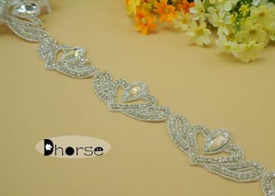 Cina Progetti cucono sulla guarnizione di cristallo del cristallo di rocca di Bling Bling per il vestito in vendita