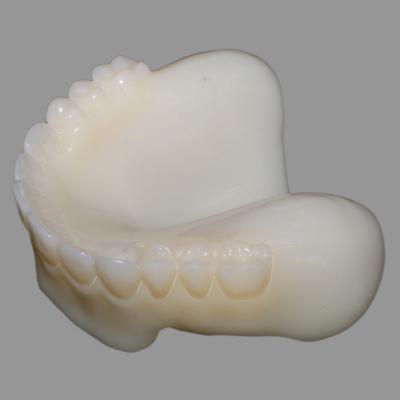 China 3D Printed Denture Try in Biocompatible A1/A2/A3 for Perfect Fit And Occlusion for sale