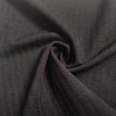 China Soft Spandex Rib Mesh Fabric Stretch Knitting Interlock Style Wicking Feature Plain Design Swimwear Dress Underwear Original for sale