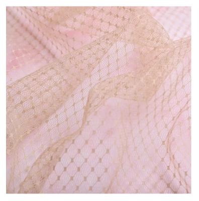 China 100% Nylon Net Fabric Woven Knitted Mesh Lightweight Plain Dyed Patterns for Girls' Uniform Skirts and Home Textiles for sale