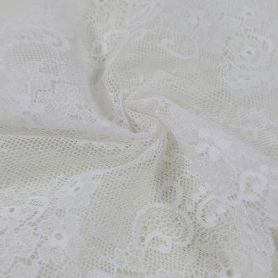 China French Fish Silk Thread Embroidery Guipure Eco-Friendly Floral Pattern Lace for Wedding Dress for sale