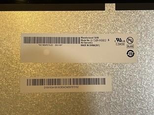 中国 G156HAB02.5 AUO WLED 15 Inch Tft Lcd Module 1920×1080 With LED Driver 販売のため