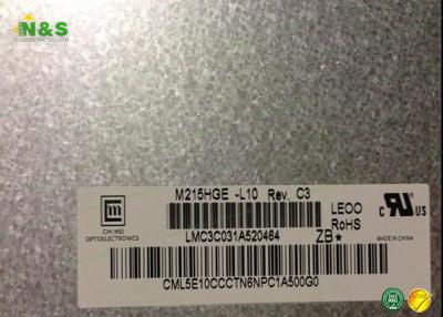 Cina Tipo LCD a 21,5 pollici del paesaggio del pannello di M215HGE-L10 Innolux con 476.64×268.11 millimetro in vendita