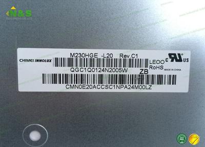 Cina Tipo LCD a 23,0 pollici normalmente bianco del paesaggio del pannello di M230HGE-L20 Innolux con 509.184×286.416 millimetro in vendita
