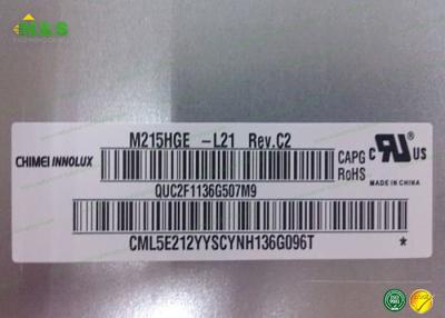 Cina 1000:1 normalmente bianco LCD a 10,4 pollici 16.7M WLED LVDS del pannello LCM 1920×1080 250 di M215HGE-L21 Innolux in vendita