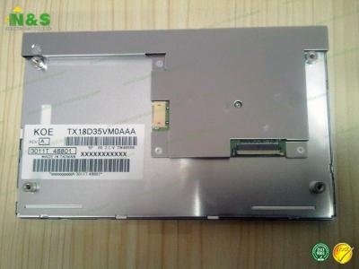Cina Area attiva 152.4×91.44 millimetro TX18D35VM0AAA di Hitachi di risoluzione LCD a 7,0 pollici normalmente nera del pannello 800×480 in vendita