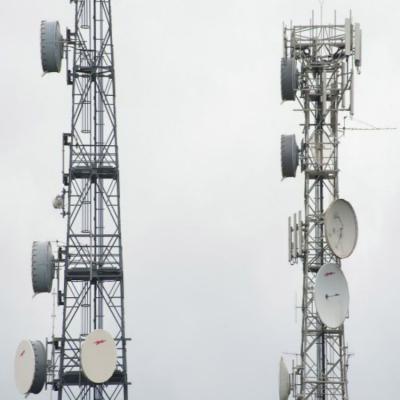 4 Leg Angle Steel Iron Self Supporting Telecom Lattice Tower & Internet ISP