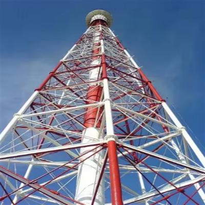 Telecom Tubular 3 Legged Antenna Tower Self Supporting Telecom Lattice Tower