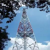 Quality 50m Microwave Antenna Self Supporting Tower Lattice Design 3 Legged Telecommunication Steel Tower for sale