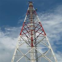Quality 10 - 60 M Meters Self Supporting Internet 5G Telecommunication Tower Antenna 3 Legged Tower for sale