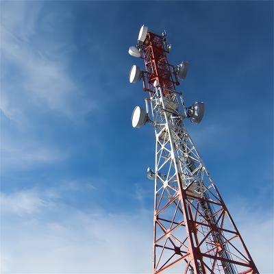 120m Hot Dipped Galvanized Steel Antenna Manufacturer Radio Cellular Lattice 4