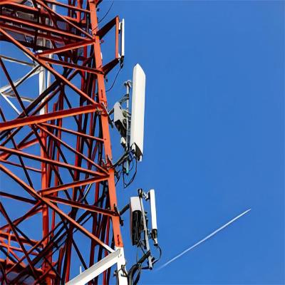 24 36 55 72m 4 Leg Steel Lattice Angular Mobile Telecom Tower ASTM A123/ ISO