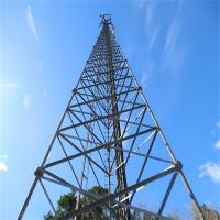 Quality TV Antenna Pole Mast 3 Legged Tubular Steel Tower 175M - 300M 3 legged tower for sale