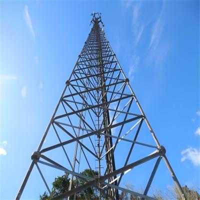 TV Antenna Pole Mast 3 Legged Tubular Steel Tower 175M - 300M 3 legged tower