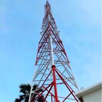 Quality 20m 25m 30m 35m 45m 50m 55m 60m 65m Three Legged Tower Self Supporting Lattice Tubular Steel Tower for sale