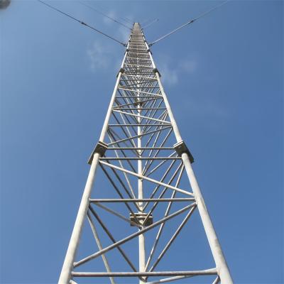20M 20 Meter 30M 40 Meter 50M 3 Legs Guyed Wire Tower Tubular Galvanized Steel