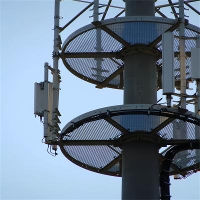 Wifi Phone Signal 5G Cell Base Station Steel Telecom Monopole Tower 5 10 20 25
