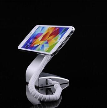 China Sistemas de visualización de la venta al por menor de la estación de acoplamiento del teléfono celular del ASISTENTE con el sensor de la alarma y el cable de carga en venta
