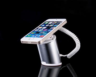 China Soportes magnéticos del teléfono celular del ASISTENTE para los dispositivos de exhibición de la seguridad de la tienda al por menor con el sensor de la alarma y el cordón de carga en venta
