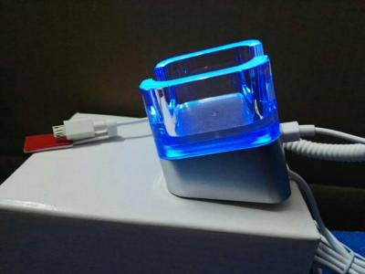 China Soporte plástico de la nueva de la seguridad del ASISTENTE de la alarma exhibición antirrobo del escritorio con la alarma que carga para el teléfono de la tableta en venta