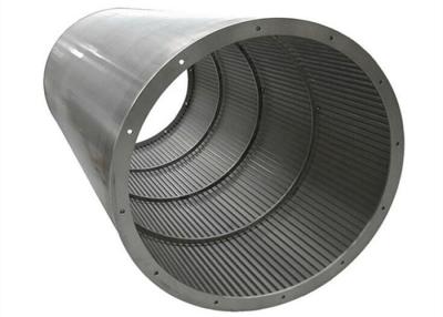 China Johnson Stainless Steel Well Screens , Wire Cylinders And Tubes Filter for sale