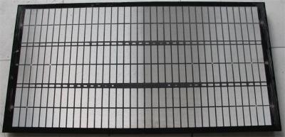 China Hook Strip Flat Brandt Shaker Screens , 316 Stainless Steel Oil Vibrating Sieving Mesh for sale