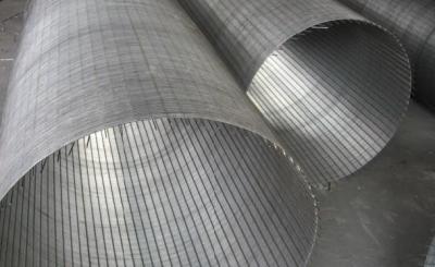 China Acid - Resisting Johnson Vee Wire Screen Plain Weaving And Twill Weaving for sale