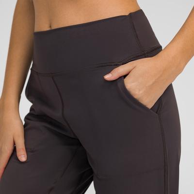 中国 側面のポケット女性の緩いジョガーによっては運動通気性の連続したSweatpantsが喘ぐ 販売のため