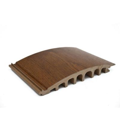 China PVC-schuim buitenweerbestendige witte WPC hout plastic composiet wandpaneel bekleding Te koop