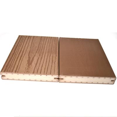 Cina 2.5m/3.3m Larghezza WPC/PVC Decking Panel Pavimento in legno senza vite CE Anti-UV per lungo periodo in vendita