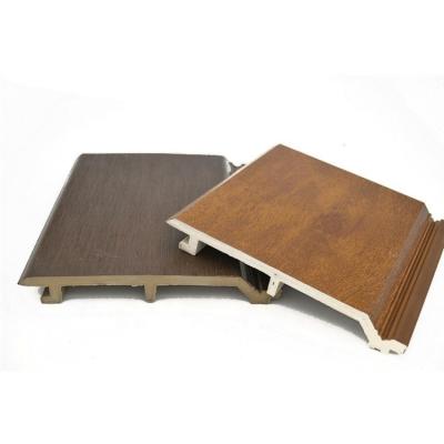 China Buitenste WPC/PVC houten wandbekleding met PE-coextrusietechnologie en houten panelen Te koop