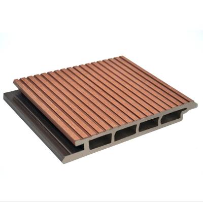 Cina Moderno Hollow Structure Design Legno Plastica Composito Camping Art Parquet Pavimenti in legno rimovibili in vendita