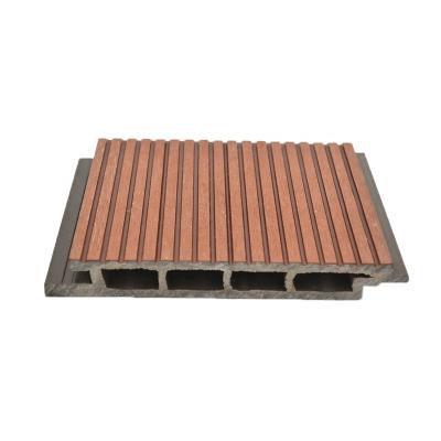 Cina Pareti decorative esterne in legno e plastica composito WPC con installazione a clic in vendita