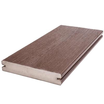 Cina Teak WPC Legno Plastica Composito PVC Pavimento Terrazzo Decking Eco-Friendly Matt Finish in vendita