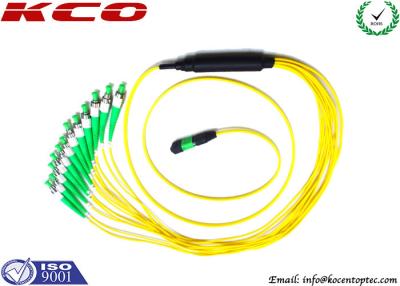 Cina 40G saltatori di fibra ottica del cavo di toppa della fibra MPO MTP FC APC 12 in vendita