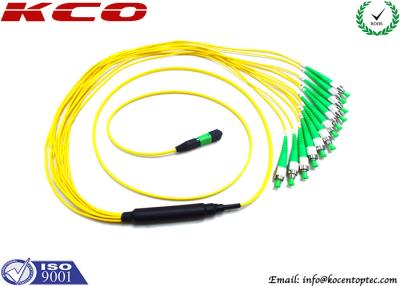Cina 40G saltatori di fibra ottica del cavo di toppa della fibra MPO MTP FC APC 12 in vendita