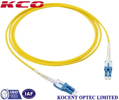 Κίνα Ενιαίος τρόπος 9/125 οπτικός άλτης 1m 3m 5m LSZH LC/UPC Uniboot μπαλωμάτων ινών προς πώληση