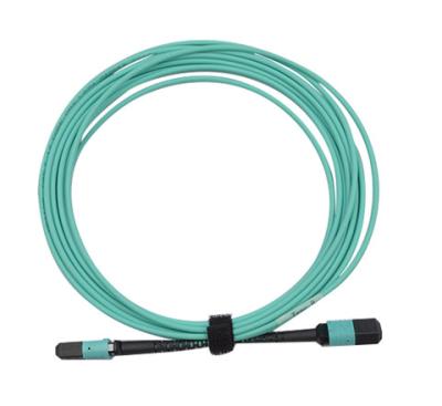 Chine MPO/PC/F à MPO/PC/F pour OM3 avec 12B 3.0mm pour l'Aqua B de 1M/5M/10M OFNP/LSZH à vendre