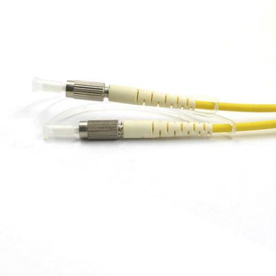 China 1M Cordón de parche de fibra óptica simple/duplex con cubierta de LSZH/PVC en venta