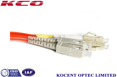 China Cordão de fibra óptica MM DX Duplex LC/UPC-SC/UPC 3,0 mm à venda