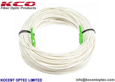 Κίνα APC Sc άλτης 3.5mm μπαλωμάτων οπτικών ινών υπερβολικά κάμψη θηκών PE/καλώδιο μπαλωμάτων G657B3 προς πώληση